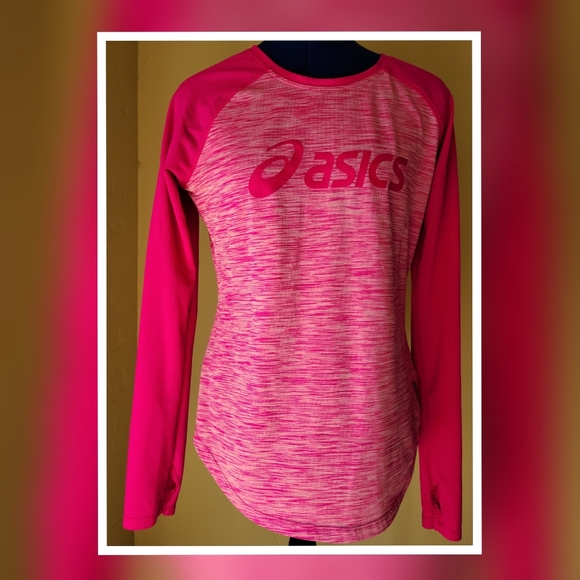 Asics | Tops | Euc Asics Workout Shirt | Poshmark